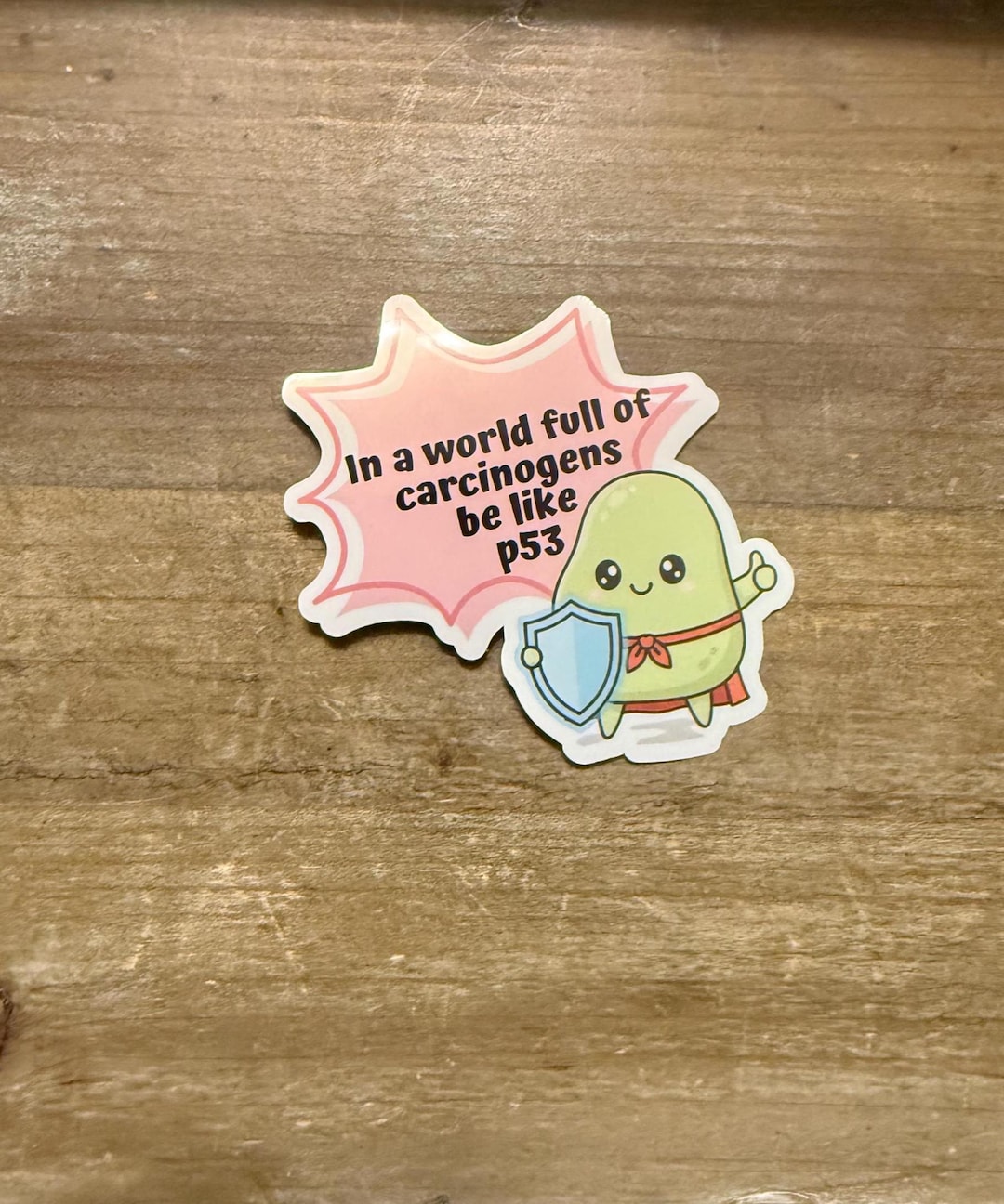 Positive Science Sticker, Funny Science Sticker, Microbiology, DNA ...