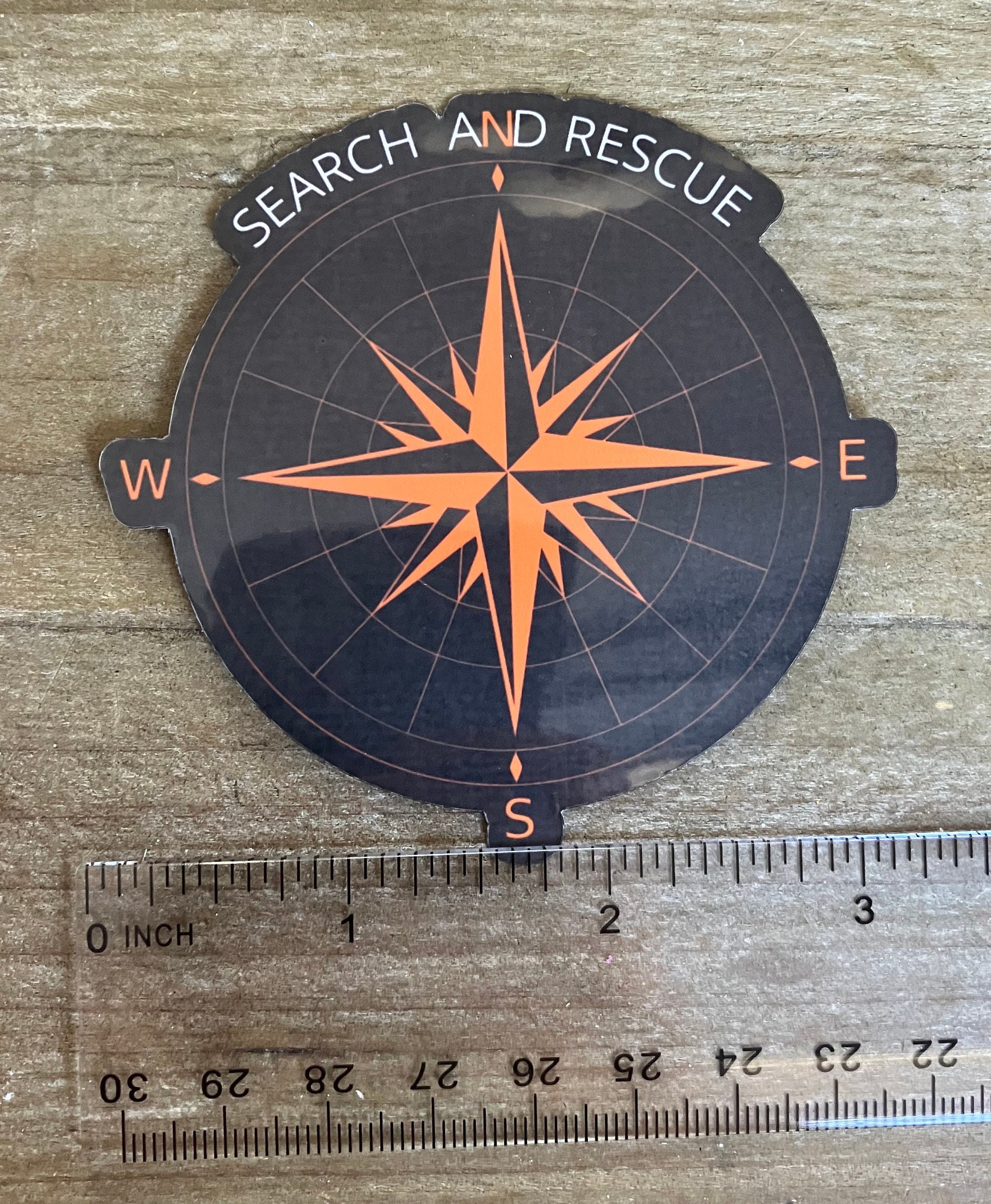 Search and Rescue Sticker, Compass Sticker, SAR Gift - Etsy