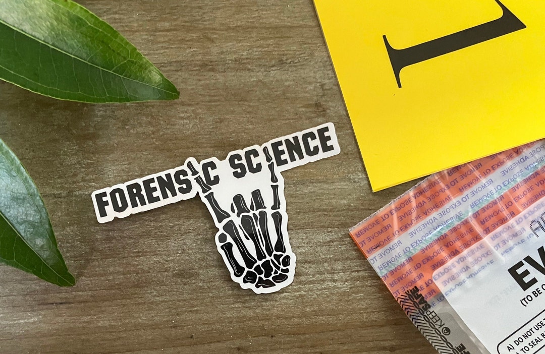 Forensic Science Rocks Sticker, Last Responder Sticker, Forensic ...