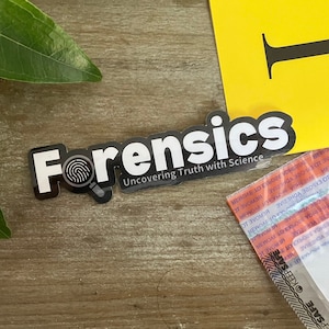 Forensic Science Uncovering Truths With Science Sticker, Last Responder ...