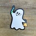 Science Ghost Sticker, Science Halloween Sticker, Chemistry Halloween ...