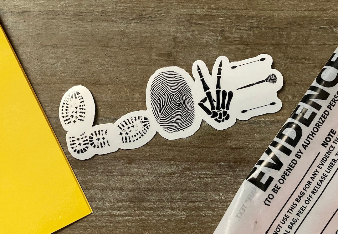 Love Forensic Science, Last Responder Sticker, Forensics Sticker ...