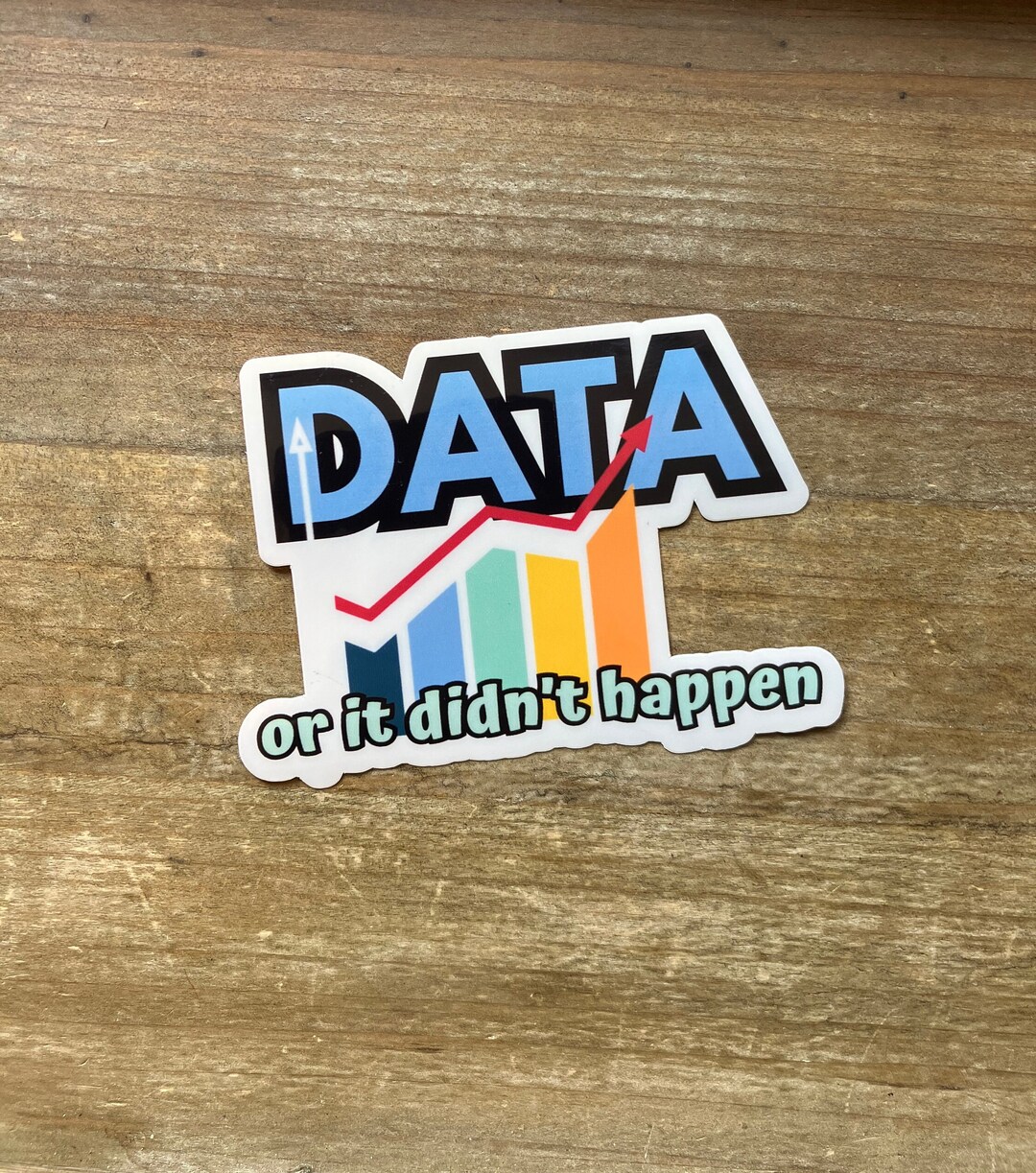 Data Sticker, Stats Sticker, Math, Science Sticker, Math Gift, Science ...