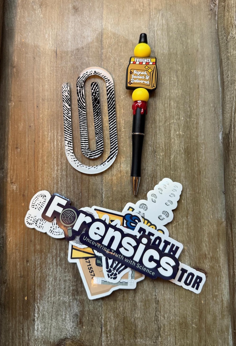 Forensic Science Gift Bundle, Crime Scene Gift Bundle, Forensics ...