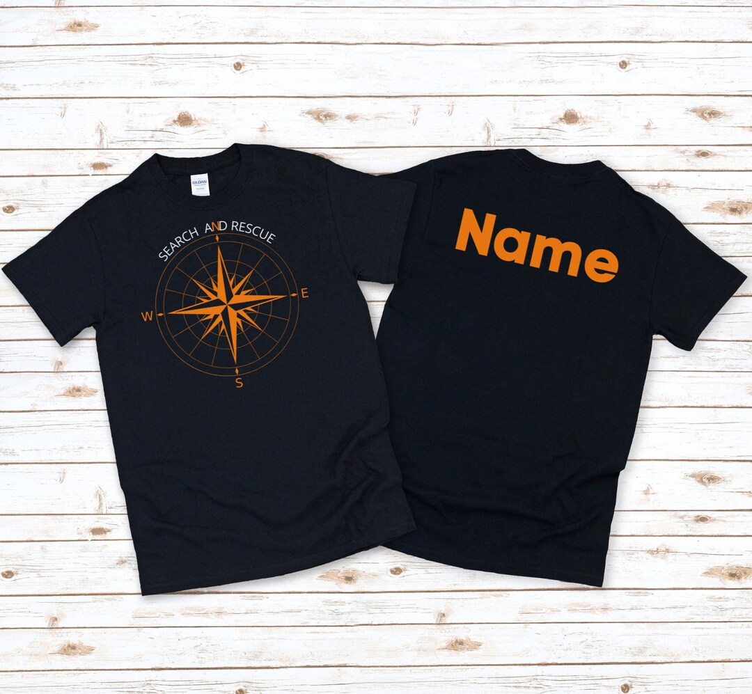 Personalized Search and Rescue Shirt, SAR T Shirt, Emergency Responder ...