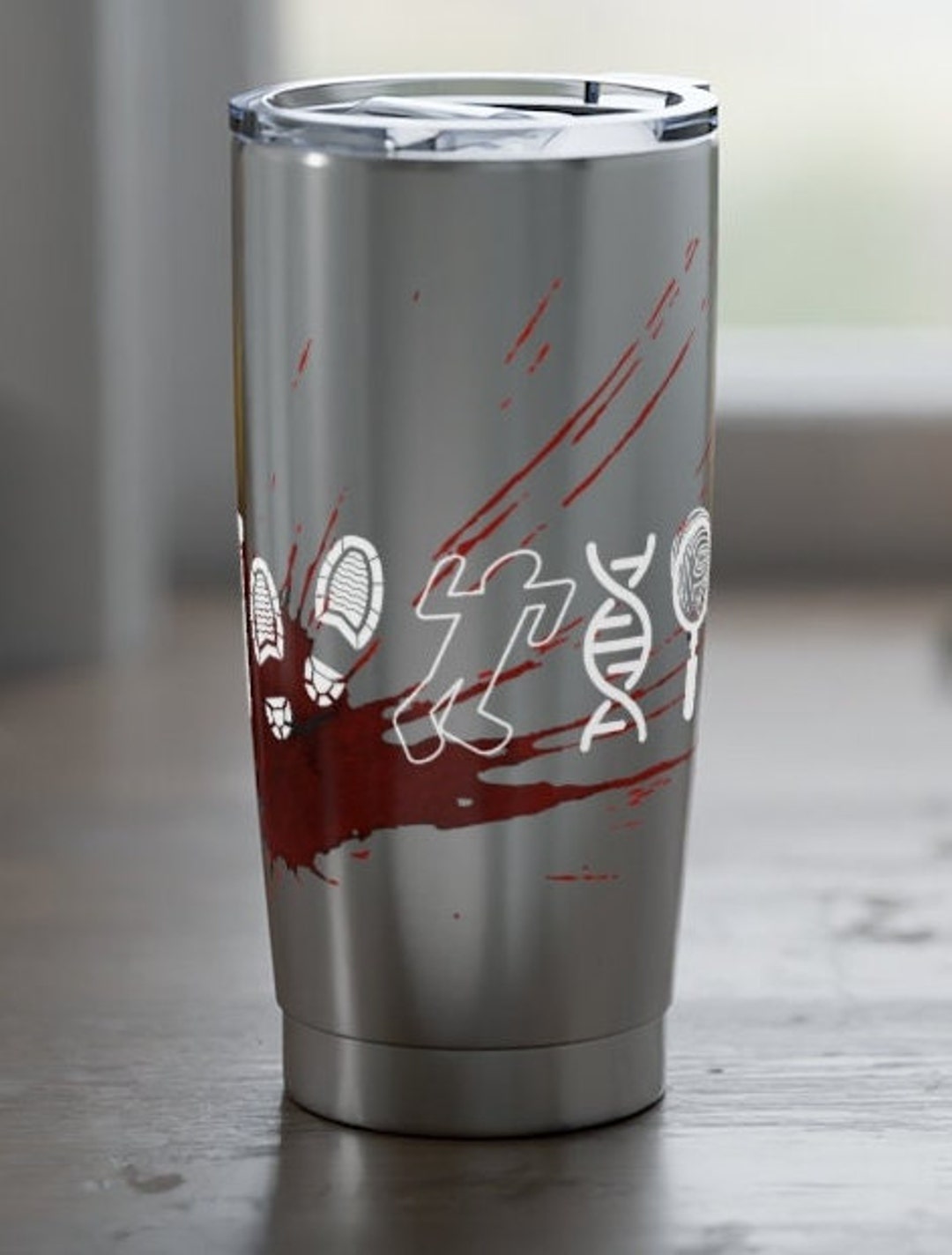 Forensic Science Travel Mug, Blood Spatter Coffee Mug, CSI Technician ...