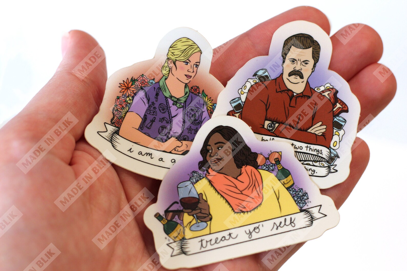 Parks & Rec Sticker Bundle Sticker - Etsy UK
