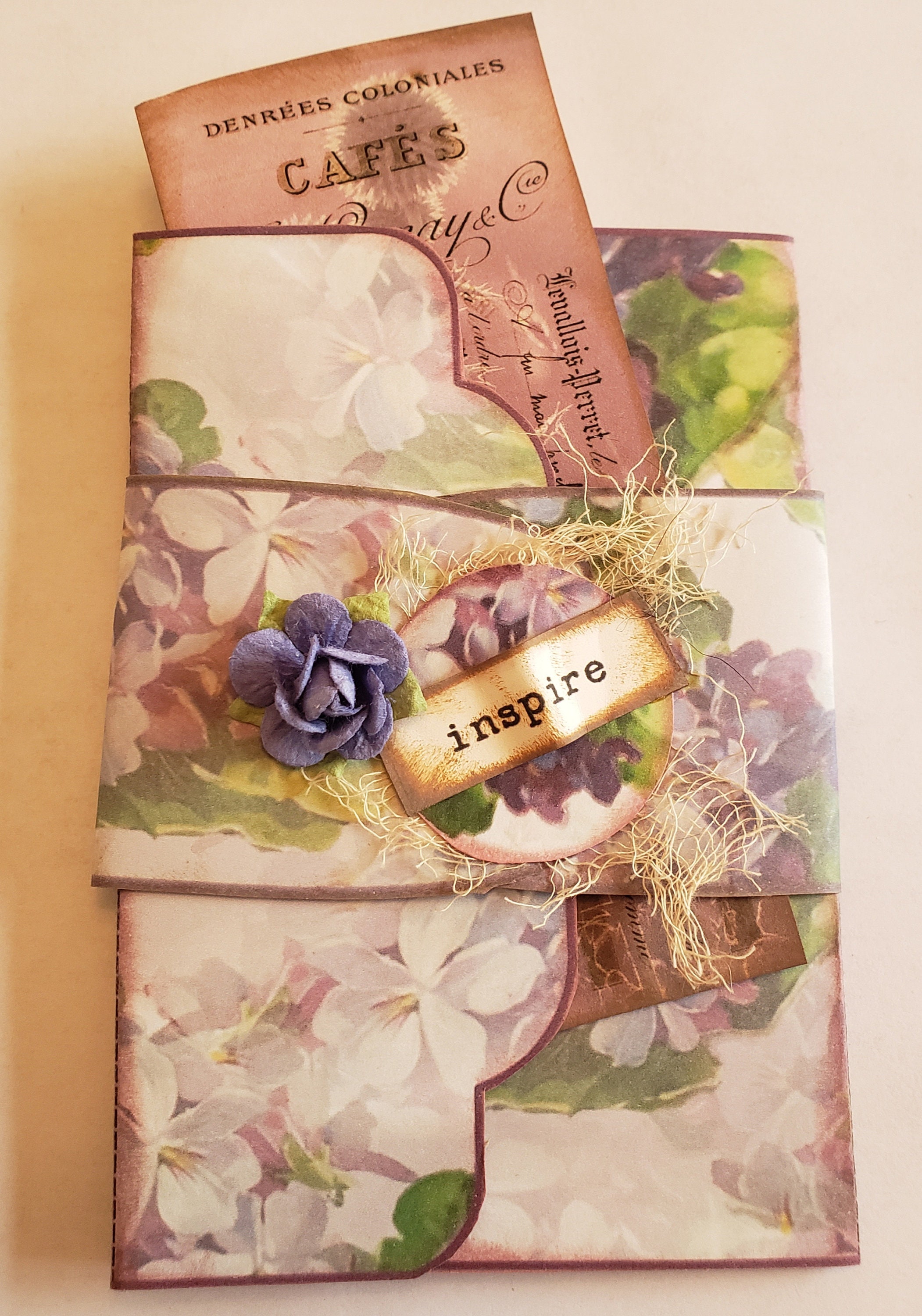 Violet Mini Folder - Etsy