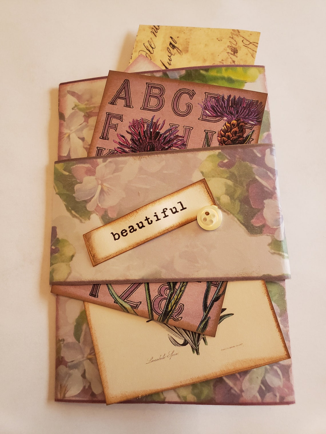 Violet Mini Folder - Etsy