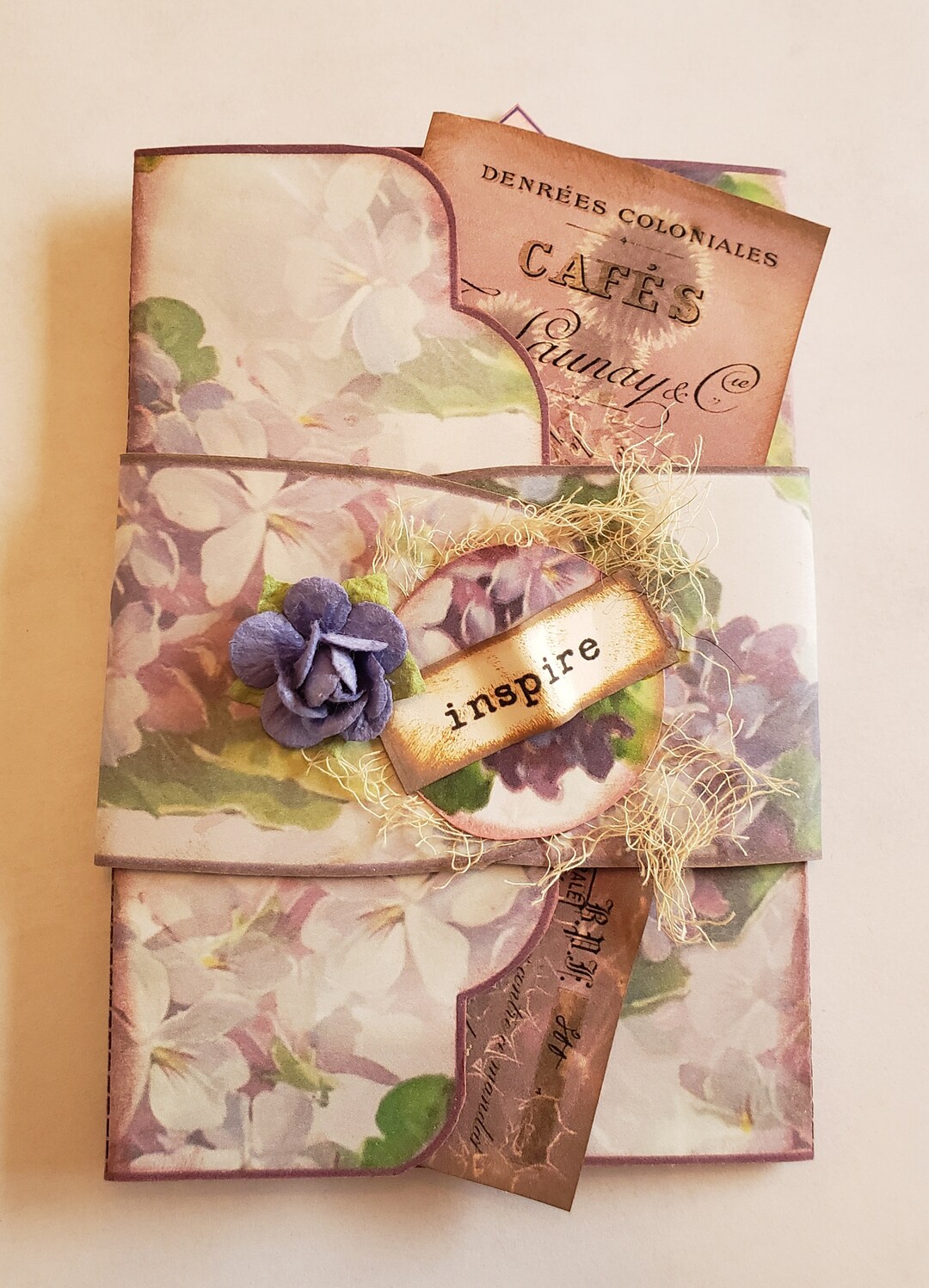 Violet Mini Folder - Etsy