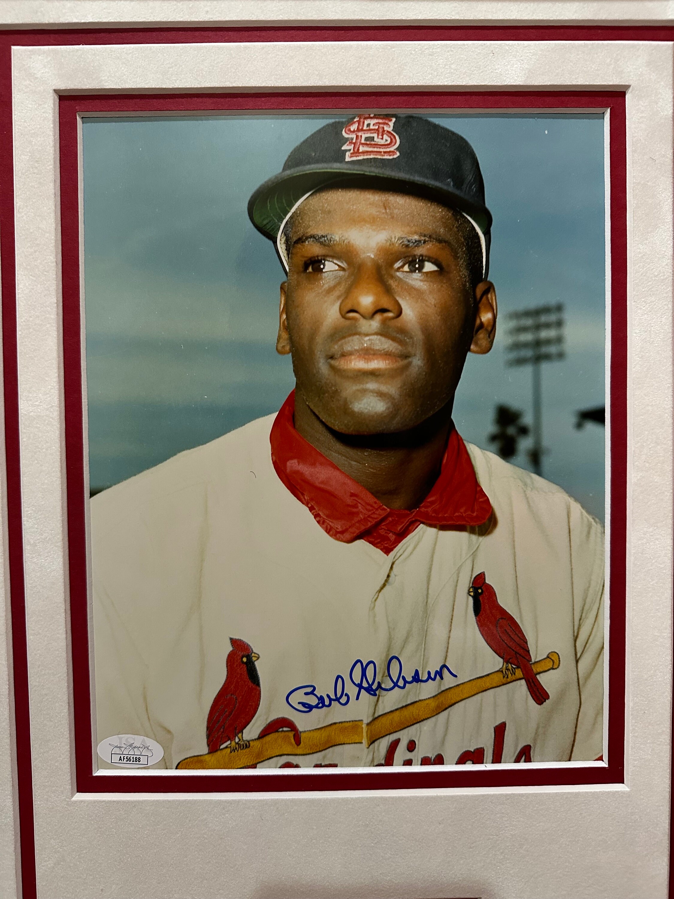 Bob Gibson Autographed Signed 8x10 Photo Framed With Graded Card and ...