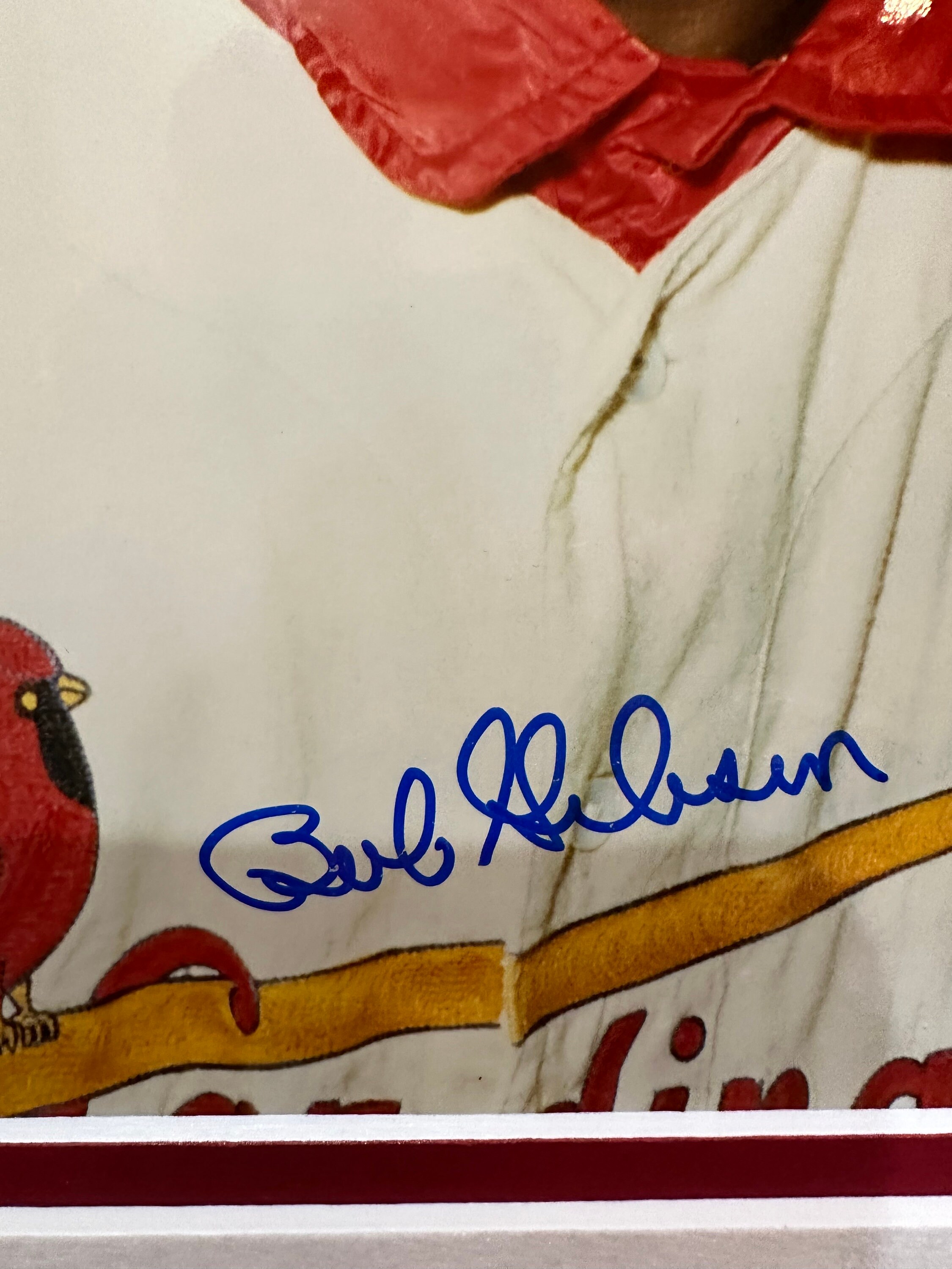 Bob Gibson Autographed Signed 8x10 Photo Framed With Graded Card and ...