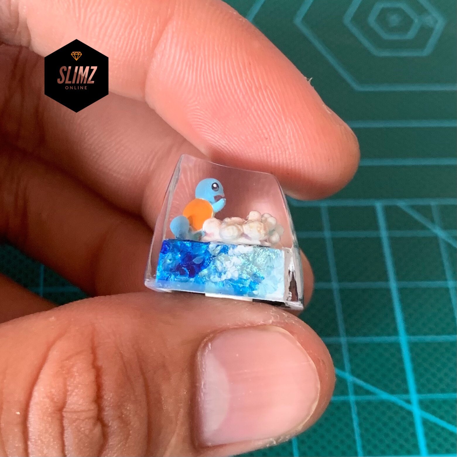 Pokemon Handmade Keycap Resin Keycap Artisan Keycap | Etsy