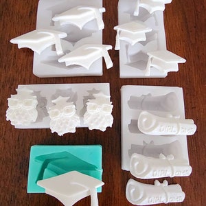 Graduation Silicon Molds - Etsy