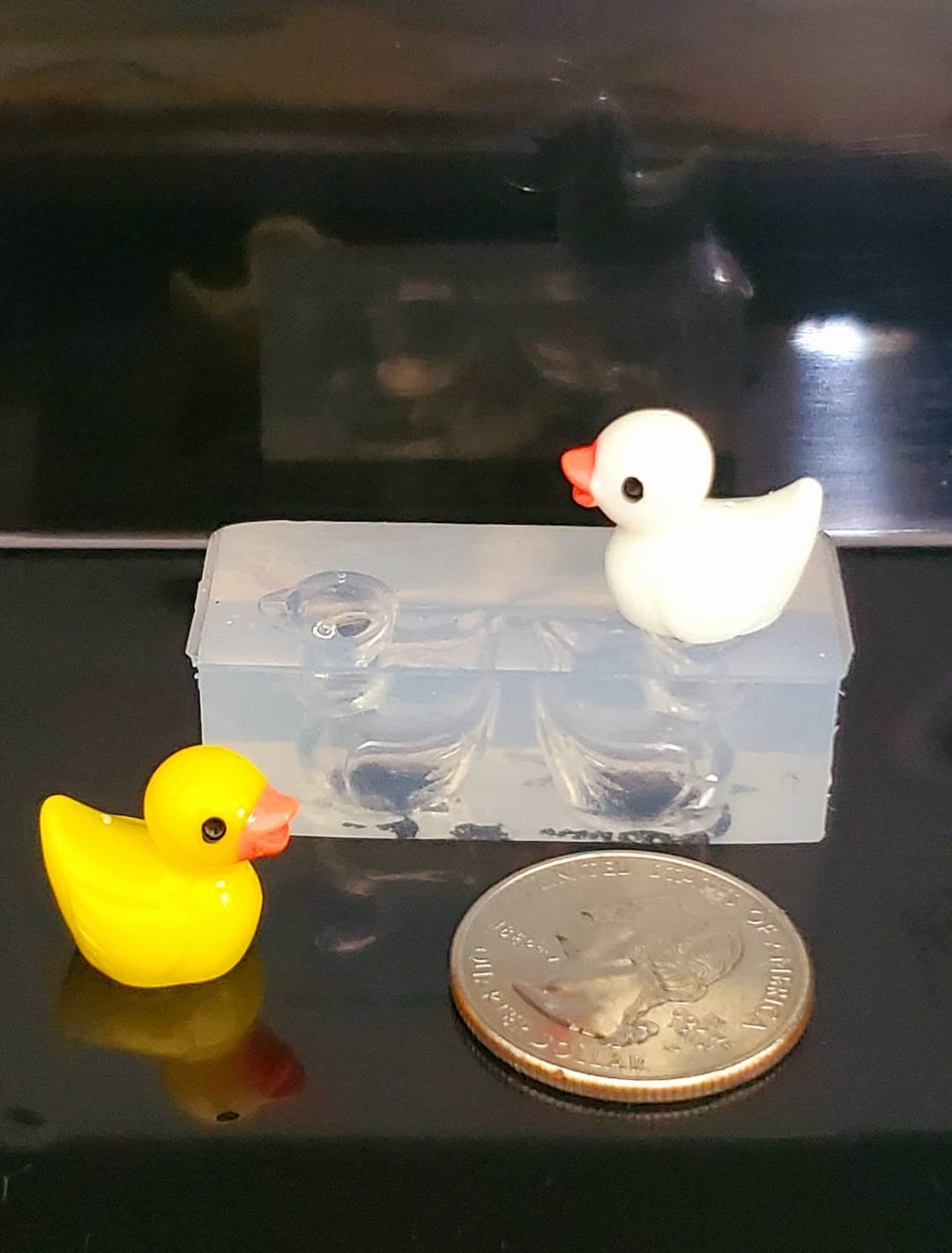 3D Baby Duck Mold: Flexible Silicone for Clay, Fondant, Resin - Etsy