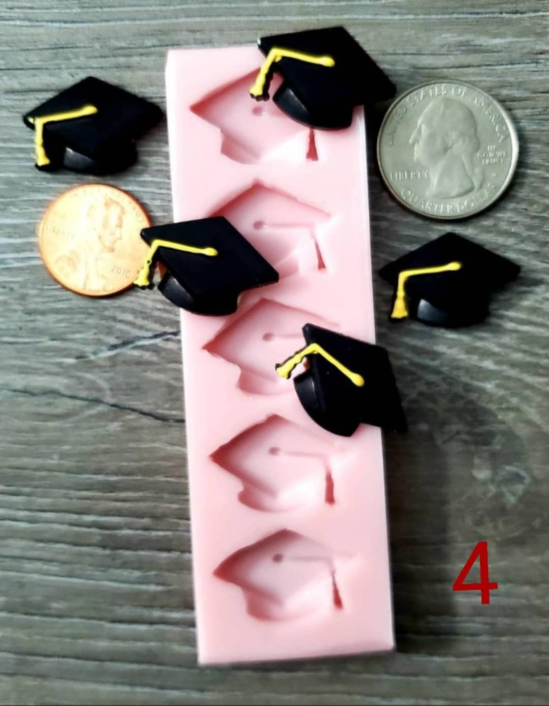 Graduation Hat Silicone Mold: Fondant, Candy, Resin - Etsy