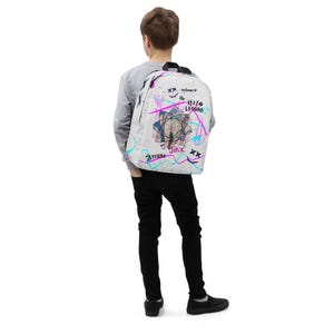 Jinx Arcane Fan Art Minimalist Backpack - Etsy