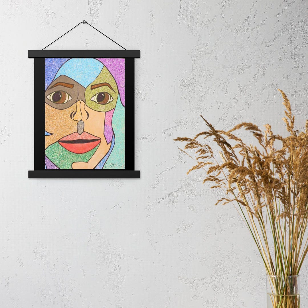 Who Are You? Poster With Hangers - Etsy