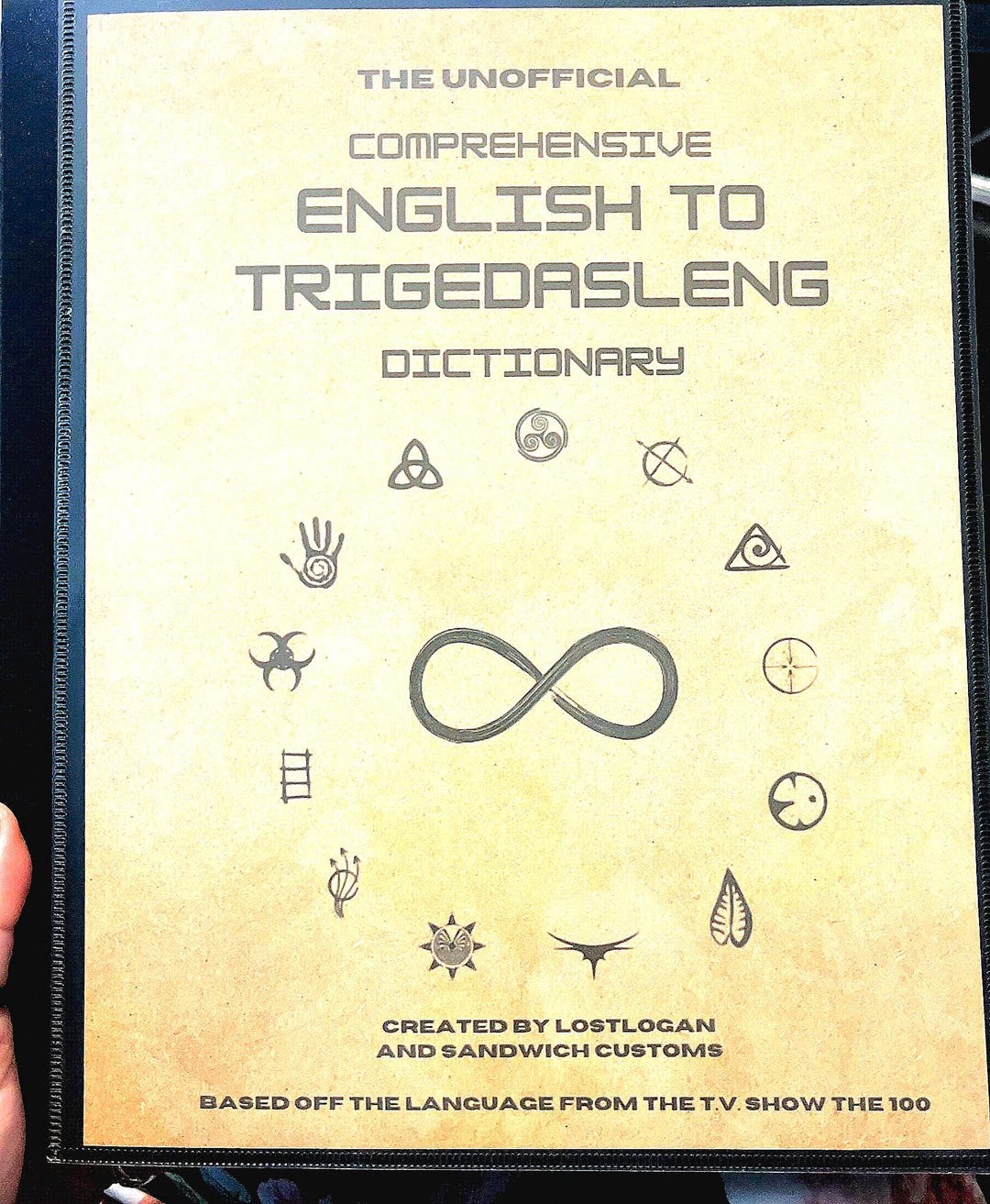 English to Trigedasleng Dictionary From the Show the 100 - Etsy