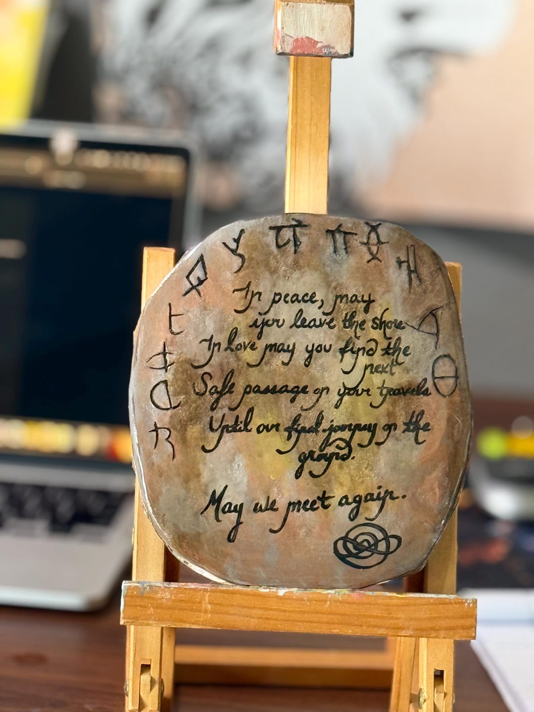 The 100 Clay/resin Prayer Tablet - UV Glow-in-the-dark - Etsy