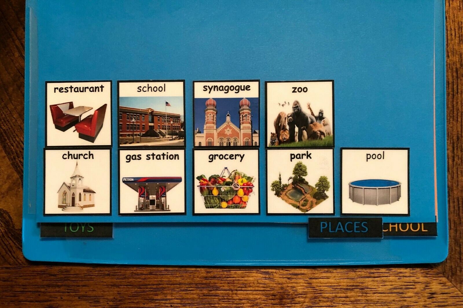 Real Photo Images Pec ASD, Communication Book for Autism, ABA, Speech ...