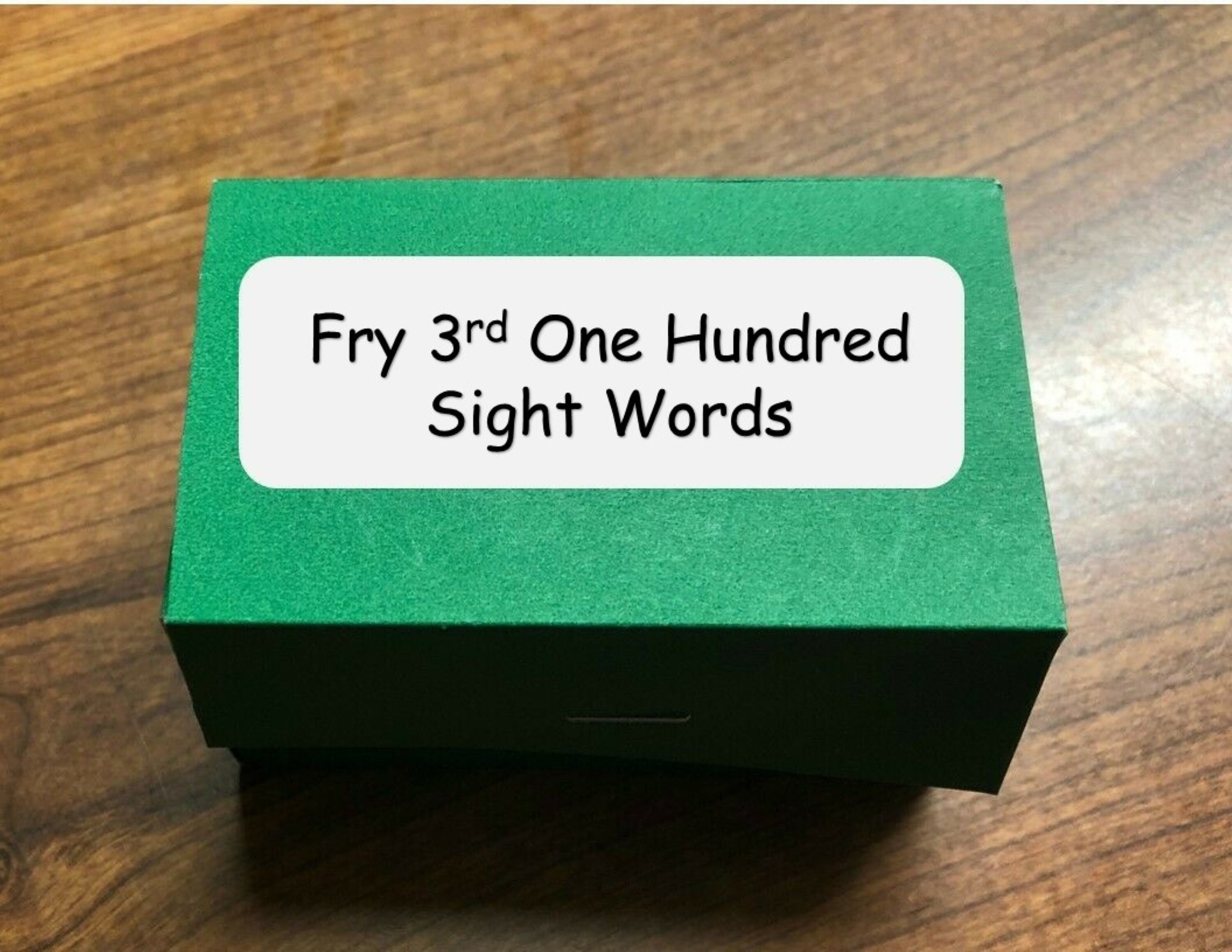 Fry Third Hundred Sight Word Simple Phrases Flash Cards Reading ...