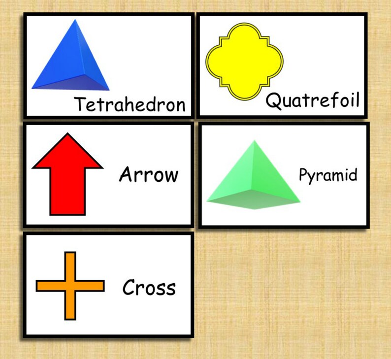 2D 3D Shapes Flashcards 1st 2nd Grade Teacher Resources Activities ...