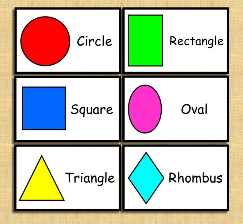2D 3D Shapes Flashcards 1st 2nd Grade Teacher Resources Activities ...