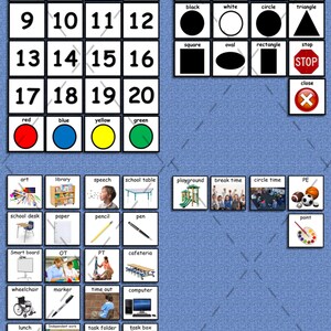 600 Visual Communication Cards for Autism Pec ABA Apraxia Real Photos ...