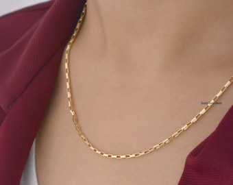 Steel Box Chain 304 Stainless Steel Box Chain Silver Tone Open Link Box ...