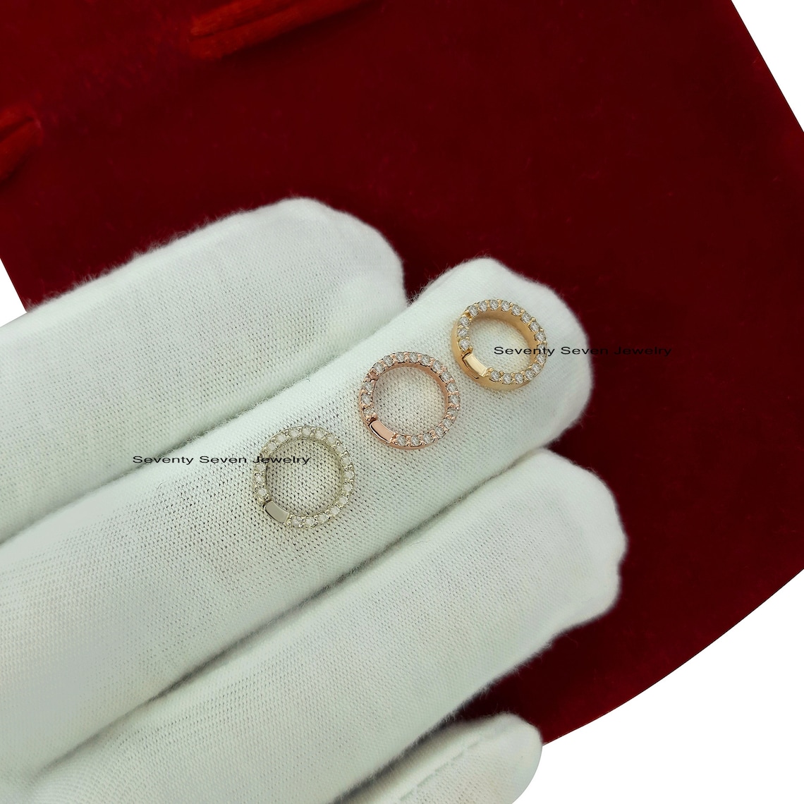 14k Gold Diamond Charm Enhancer Yellow Gold Enhancer Charm - Etsy