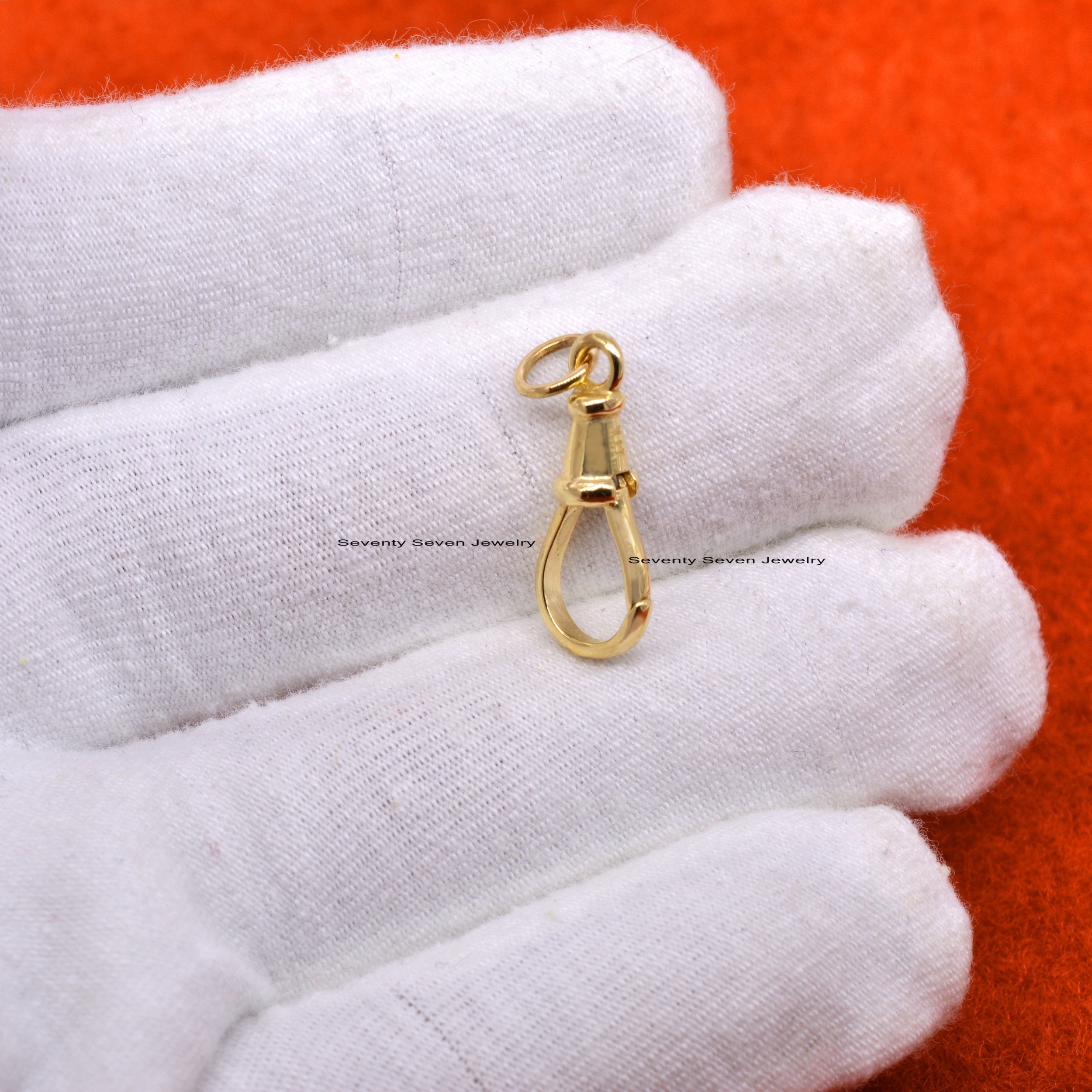 14k Solid Gold Swivel Push Lock 14k Gold Swivel Jewelry Gold - Etsy