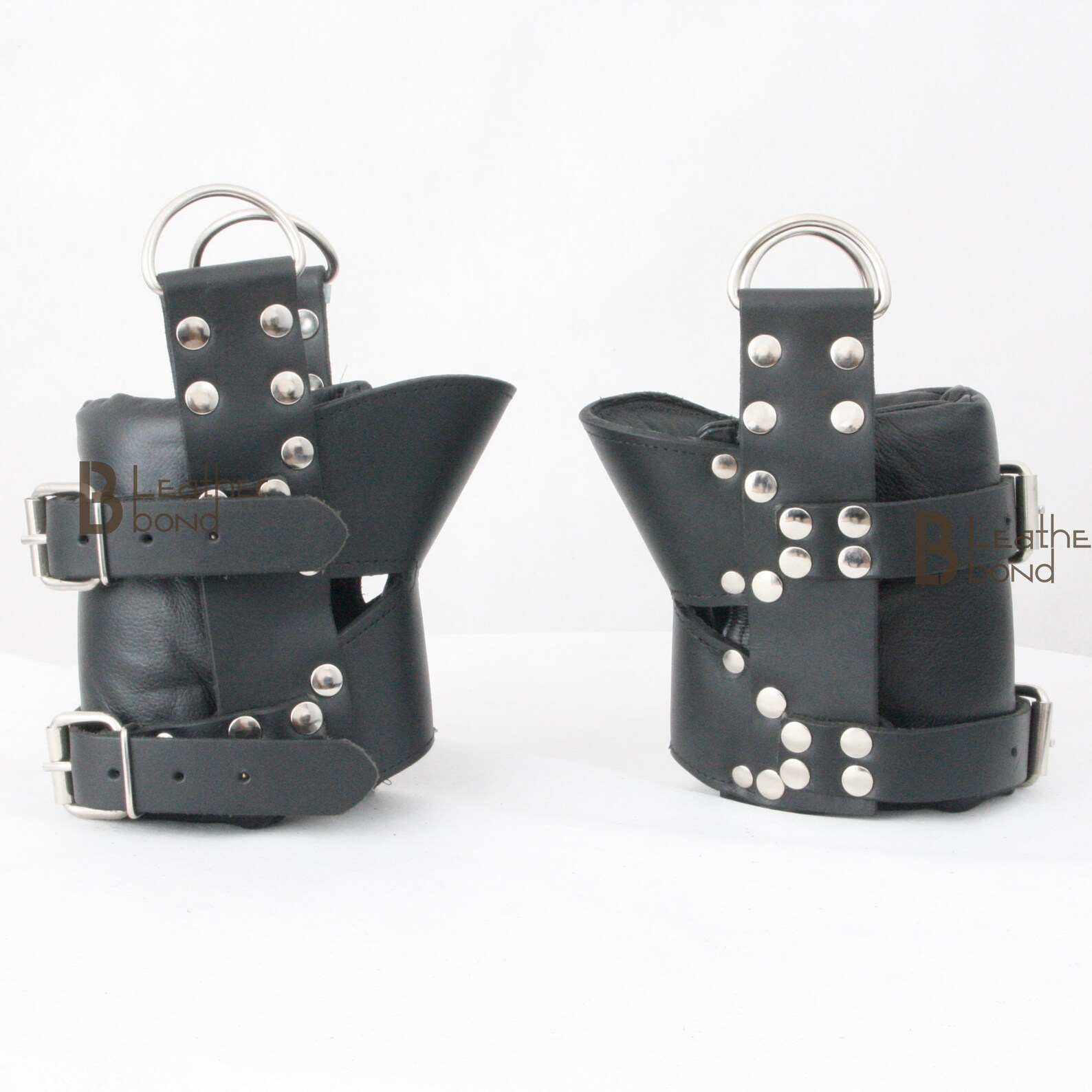 Real Strong Leather Ankle Boot Cuffs Suspension Restraint | Etsy