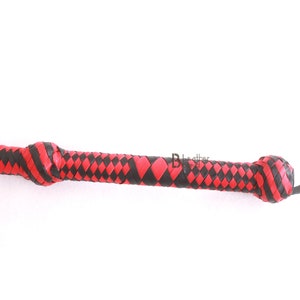 Genuine and Real Cow Hide Leather Bullwhip 12 Plait 10 Foot Bull Whip ...