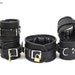 Real Cow Leather Wrist Ankle Cuffs & Neck Set Restraint - Etsy