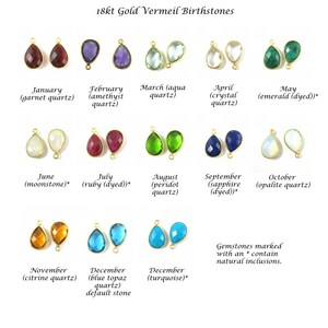 April Birthstone Jewelry, Personalized Earrings, Clear Quartz, Natural ...