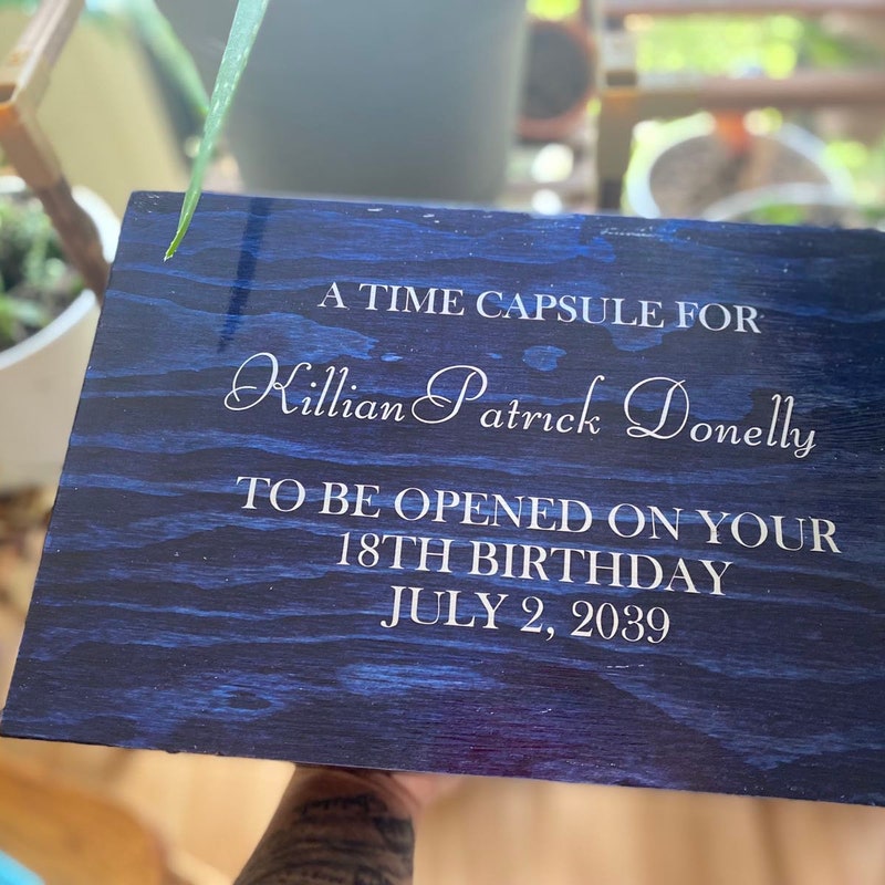Time Capsule Box - Etsy