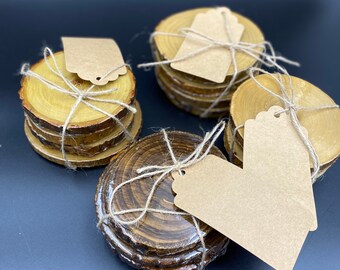 Wood Slice Coasters | Etsy