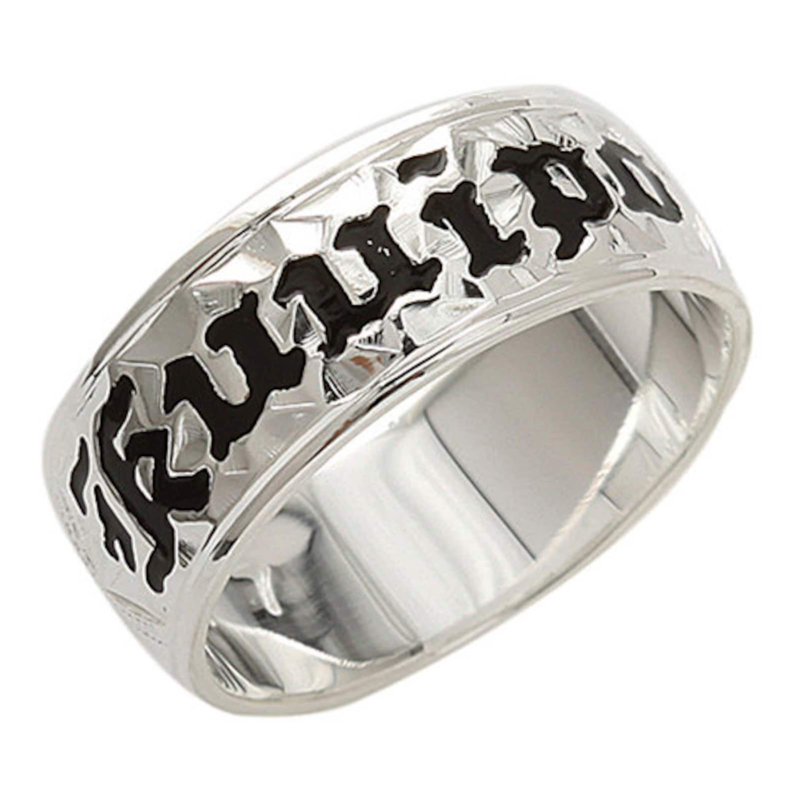 Personalized Sterling Silver Hawaiian Heirloom Ring Smooth - Etsy