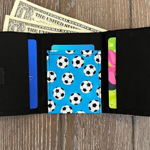 Sports Wallet, Fabric Wallet, Boys Wallet, Trifold Wallet, Football ...
