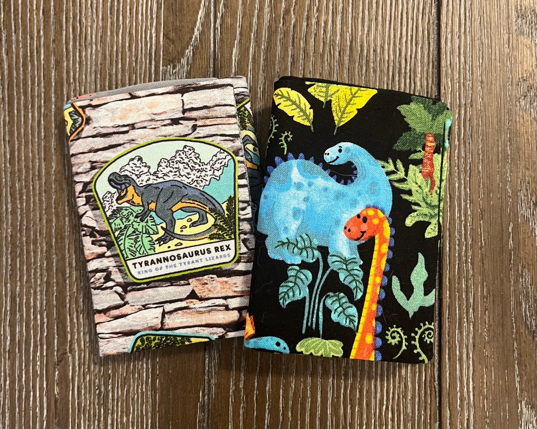Dinosaur Wallet, Kids Wallet, Boys Fabric Wallet, Trifold Wallet ...