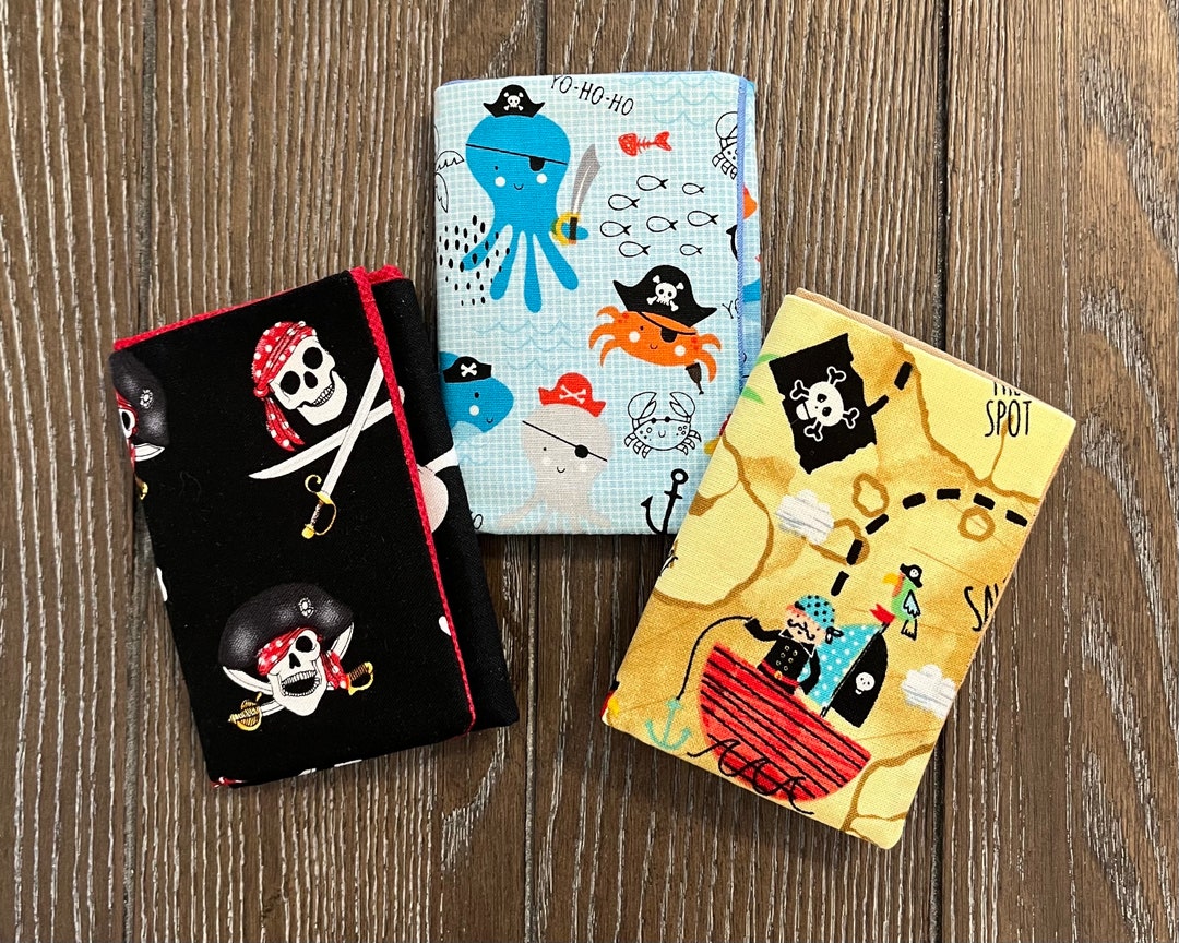 Pirate Wallet, Boys Wallet, Trifold Wallet, Treasure Island Wallet ...