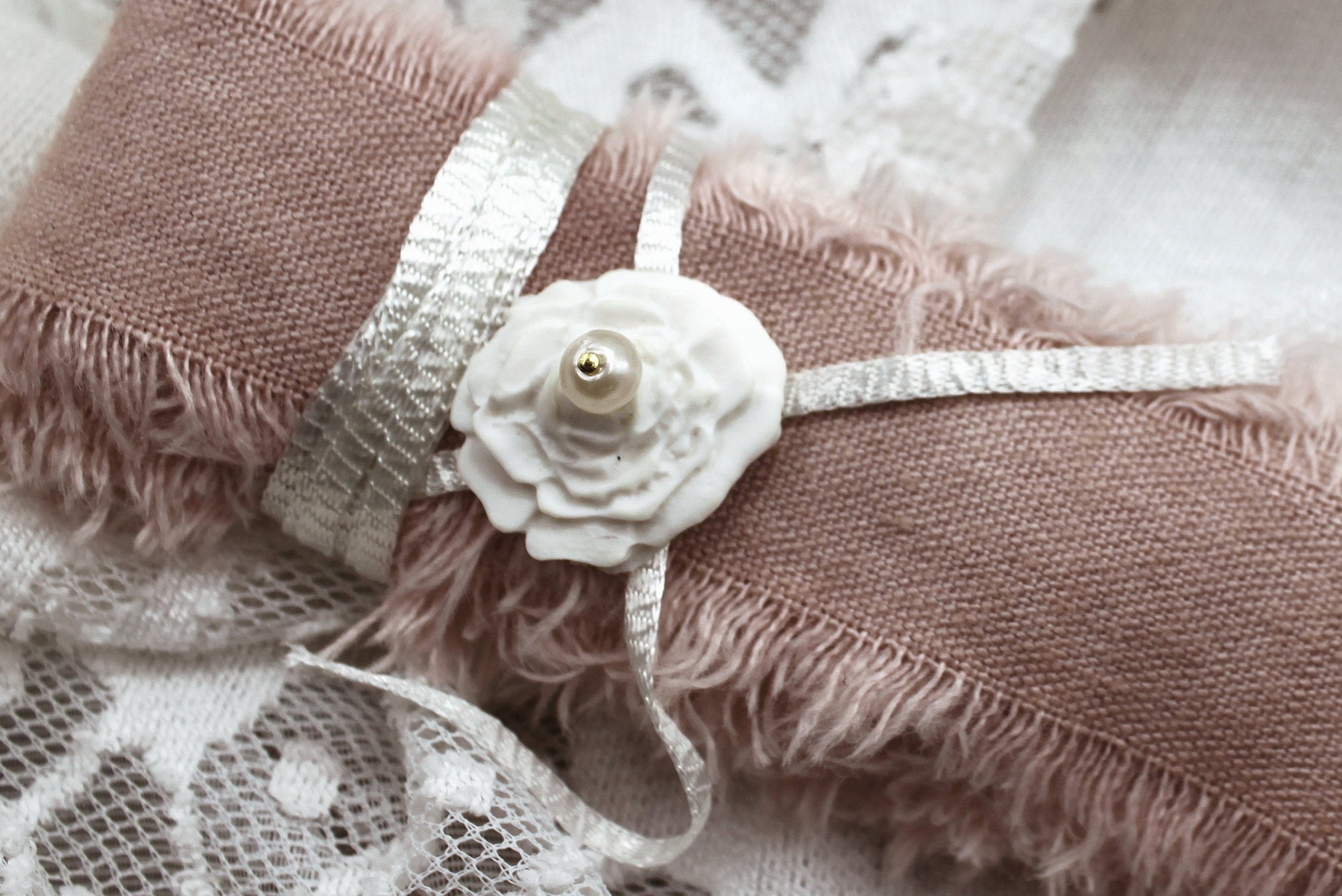 Hand dyed ribbon cotton ribbon hand-shredded ribbon antique | Etsy