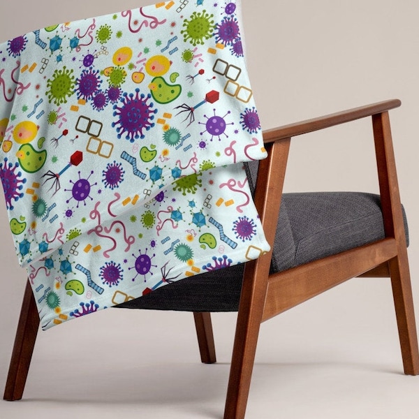 Virus Blanket - Etsy
