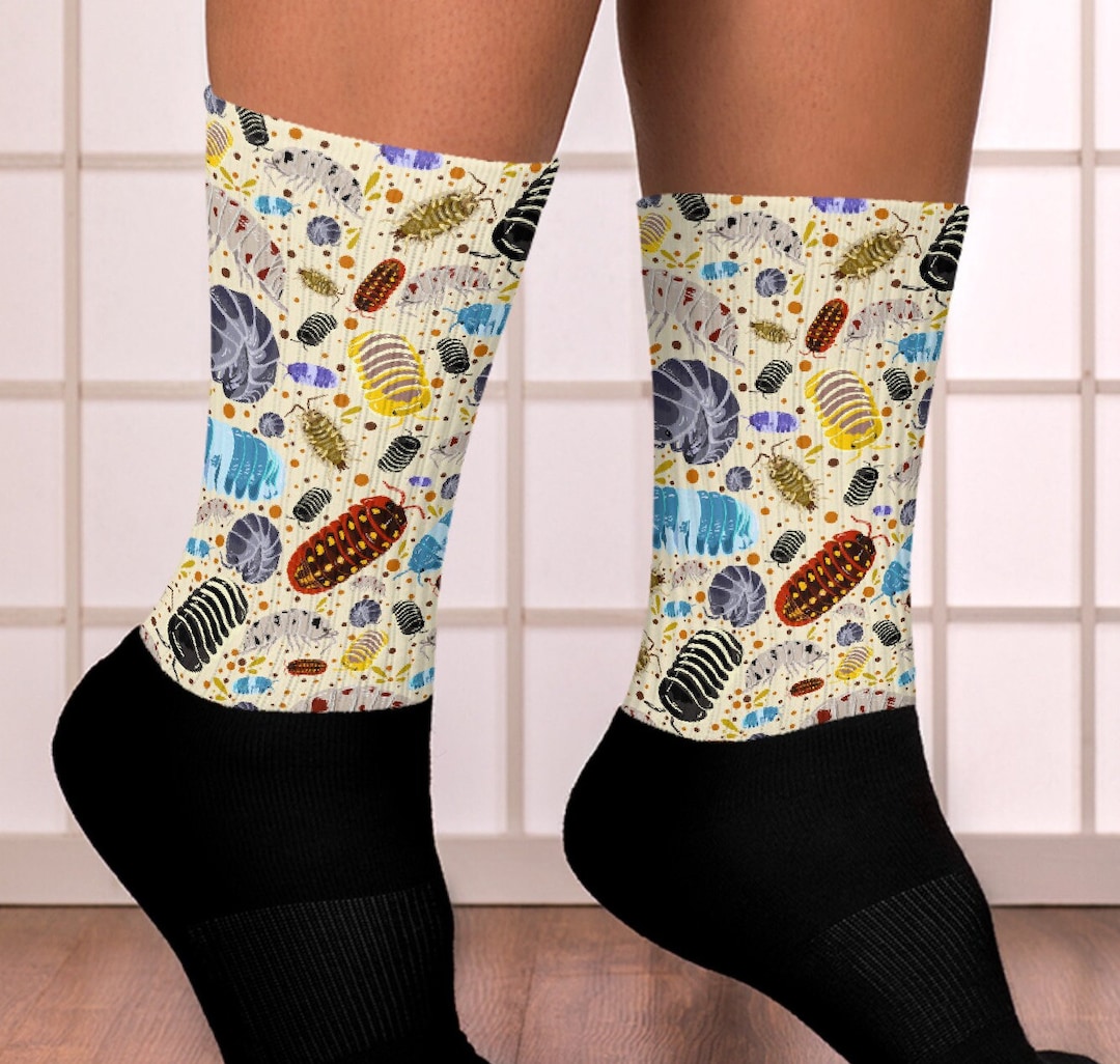 Isopod Socks, Pill Bug Gift - Etsy
