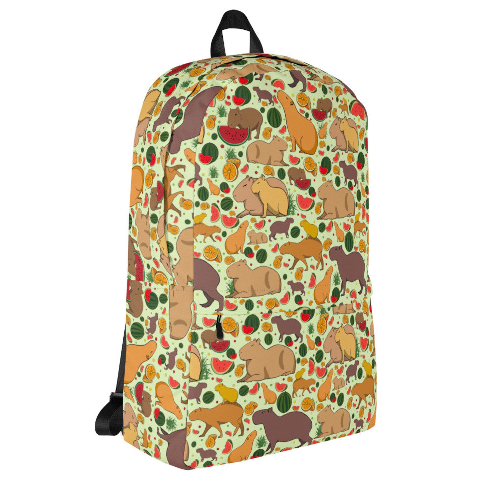 Capybara Backpack Capybara School Bag - Etsy