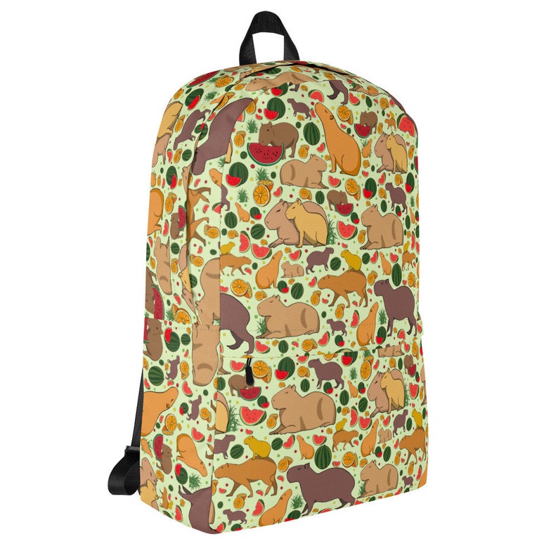 Capybara Backpack Capybara School Bag - Etsy