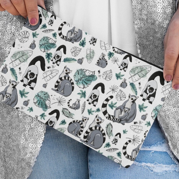 Lemur Makeup Bag - Etsy