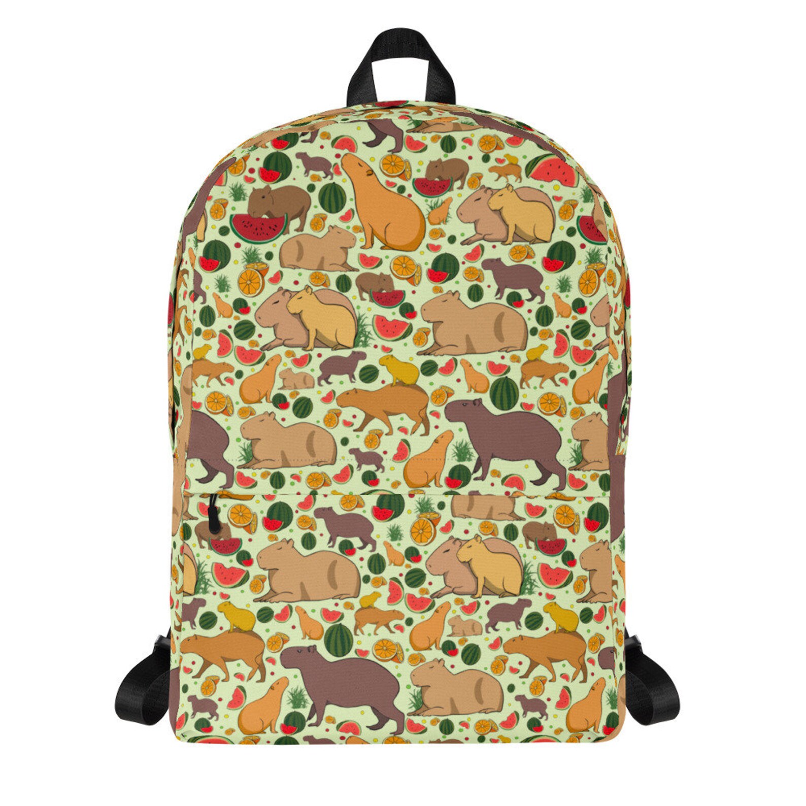 Capybara Backpack Capybara School Bag - Etsy