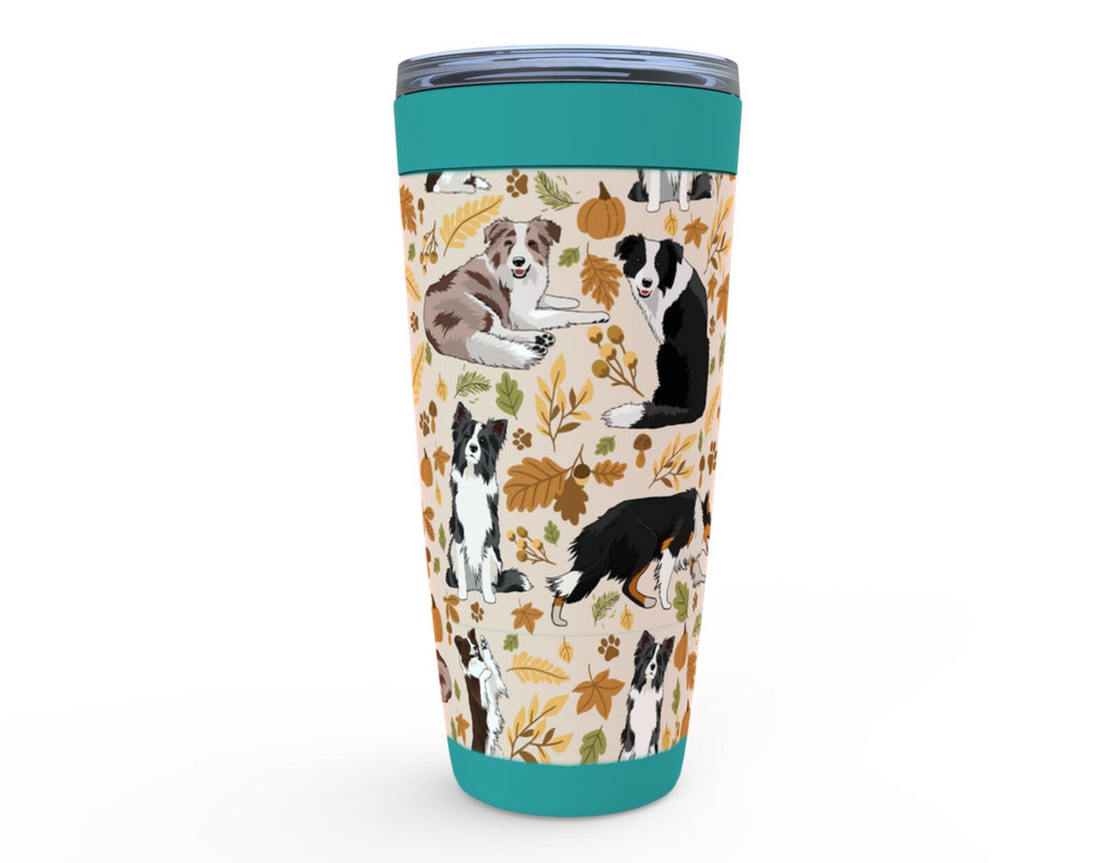 Border Collie Viking Tumblers, Border Lover Gift Idea, Border Collie ...